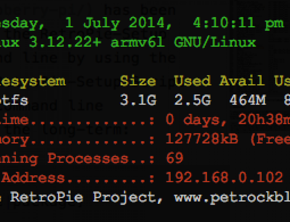 RetroPie-Setup: An initialization script for RetroArch on the Raspberry Pi - petrockblock