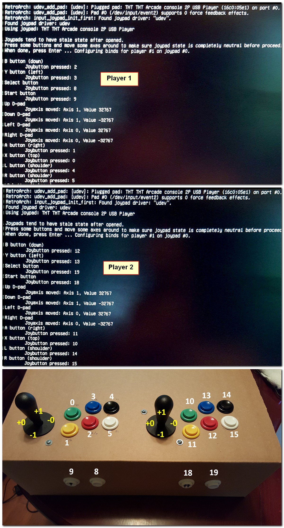 Both Joysticks Controlling Player 1 on Xin Mo - petrockblock