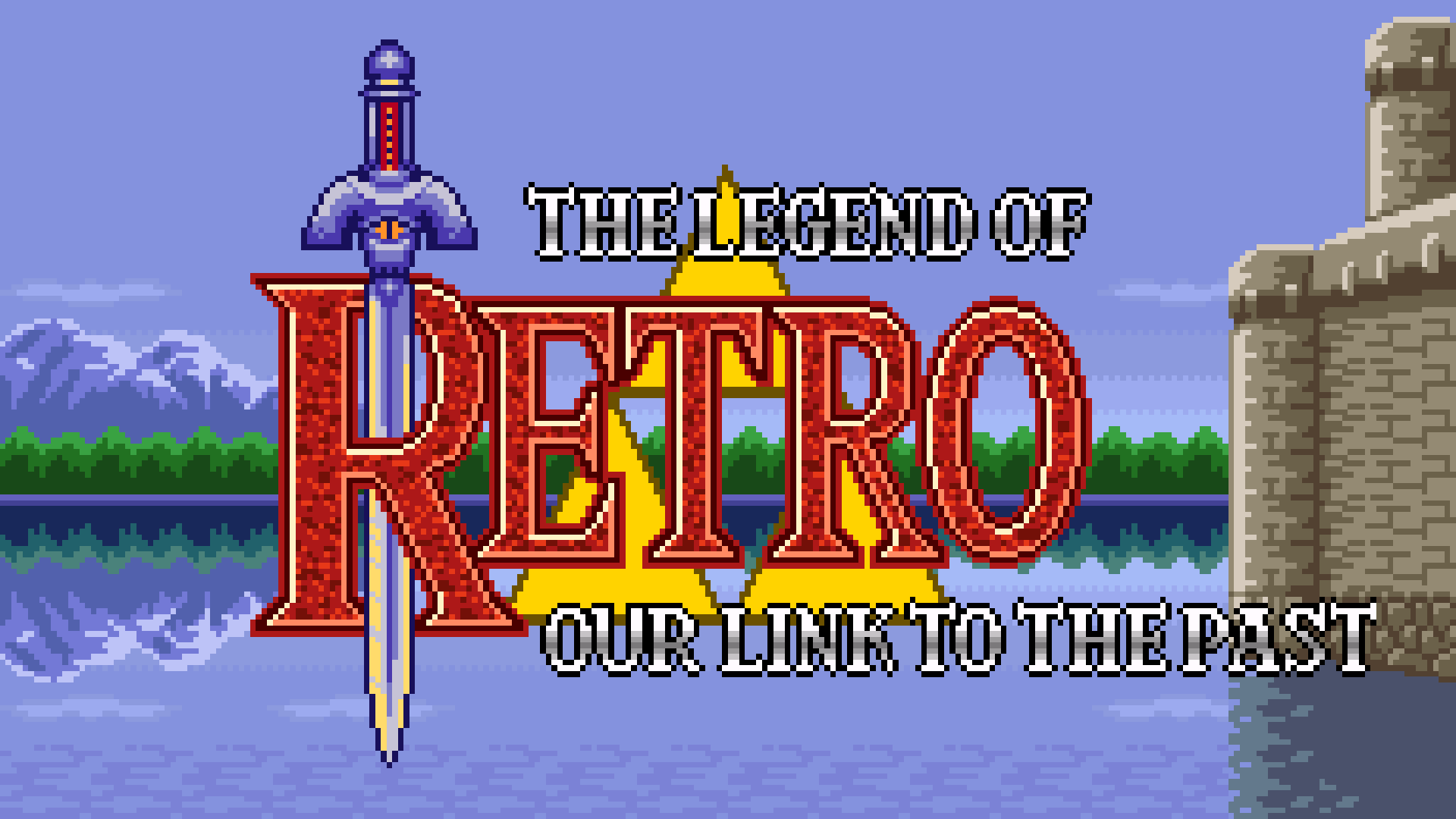 16-bit Nostalgia Splash Screens - Zelda LttP - petrockblock