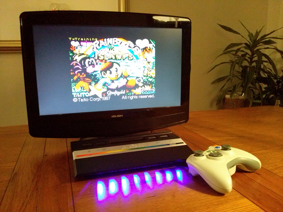 MAME controller configuration - petrockblock