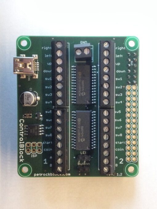 ControlBlock: Power Switch, Game Controllers, and I/O for the Raspberry Pi – petrockblock