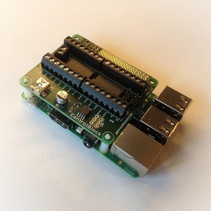 ControlBlock: Power Switch, Game Controllers, and I/O for the Raspberry Pi - petrockblock