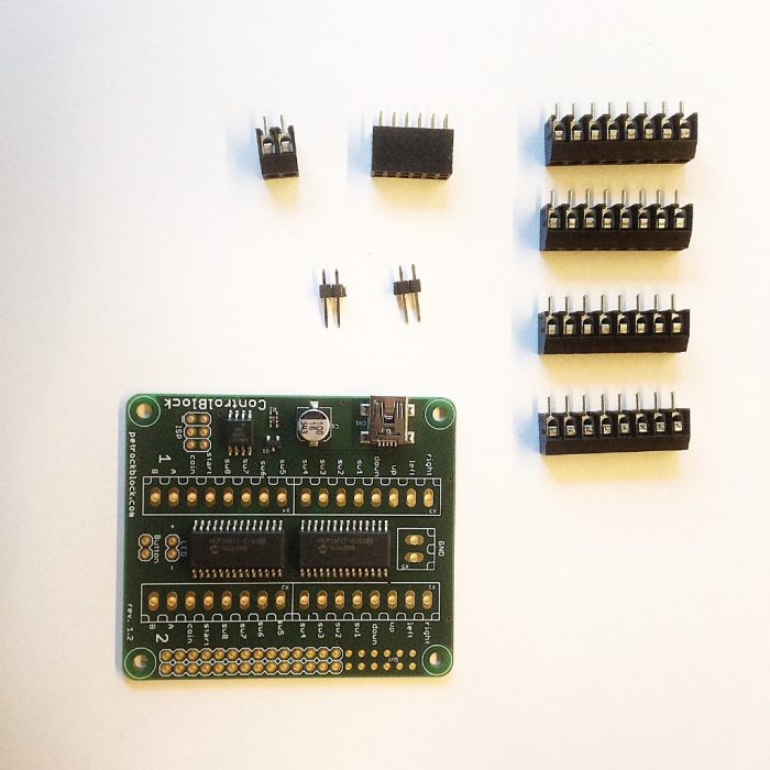 ControlBlock: Power Switch, Game Controllers, and I/O for the Raspberry Pi - petrockblock